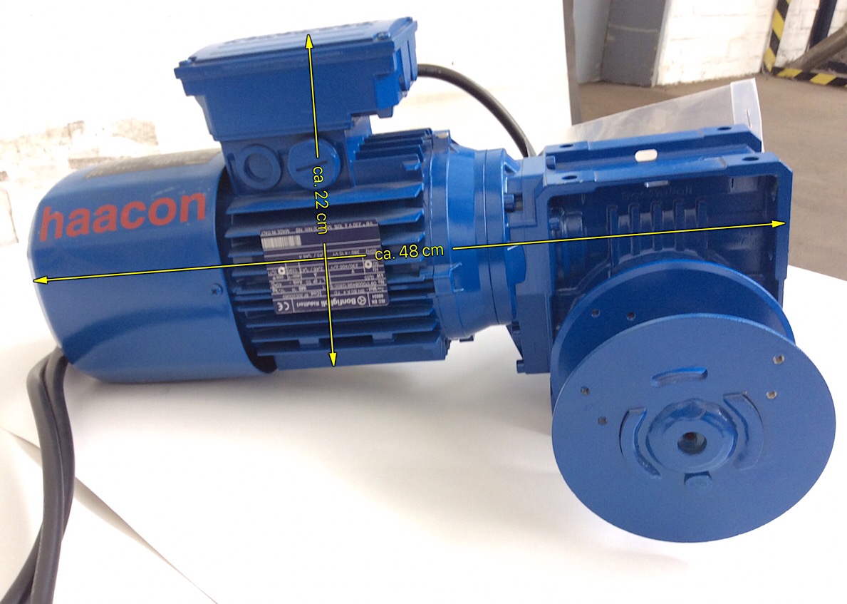 Haacon Hebetechnik Gmbh Elektronische Seilwinde Esf 250 Bonfiglioli Bn
