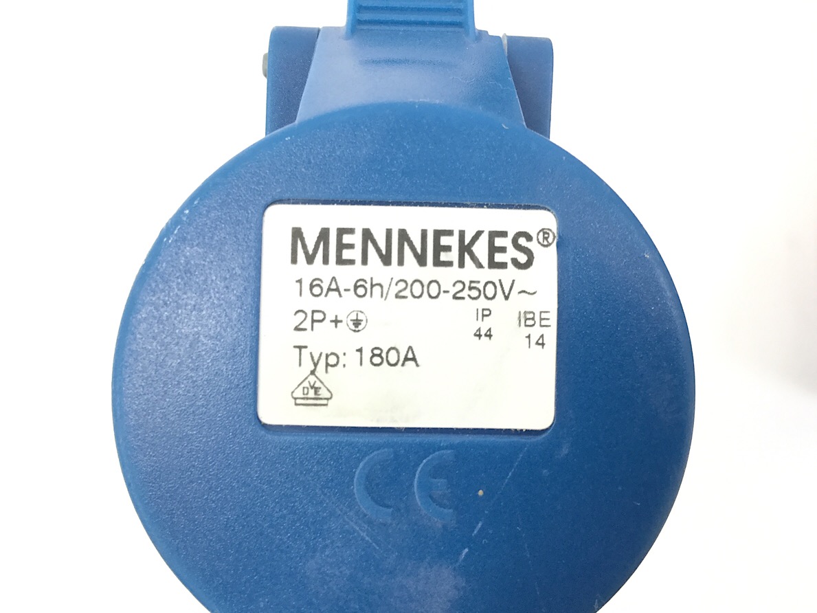 Set 14x Mennekes 180A 16A-6h/200-250V~ 1x 013 16A-6h/220-250V~ 3 ...
