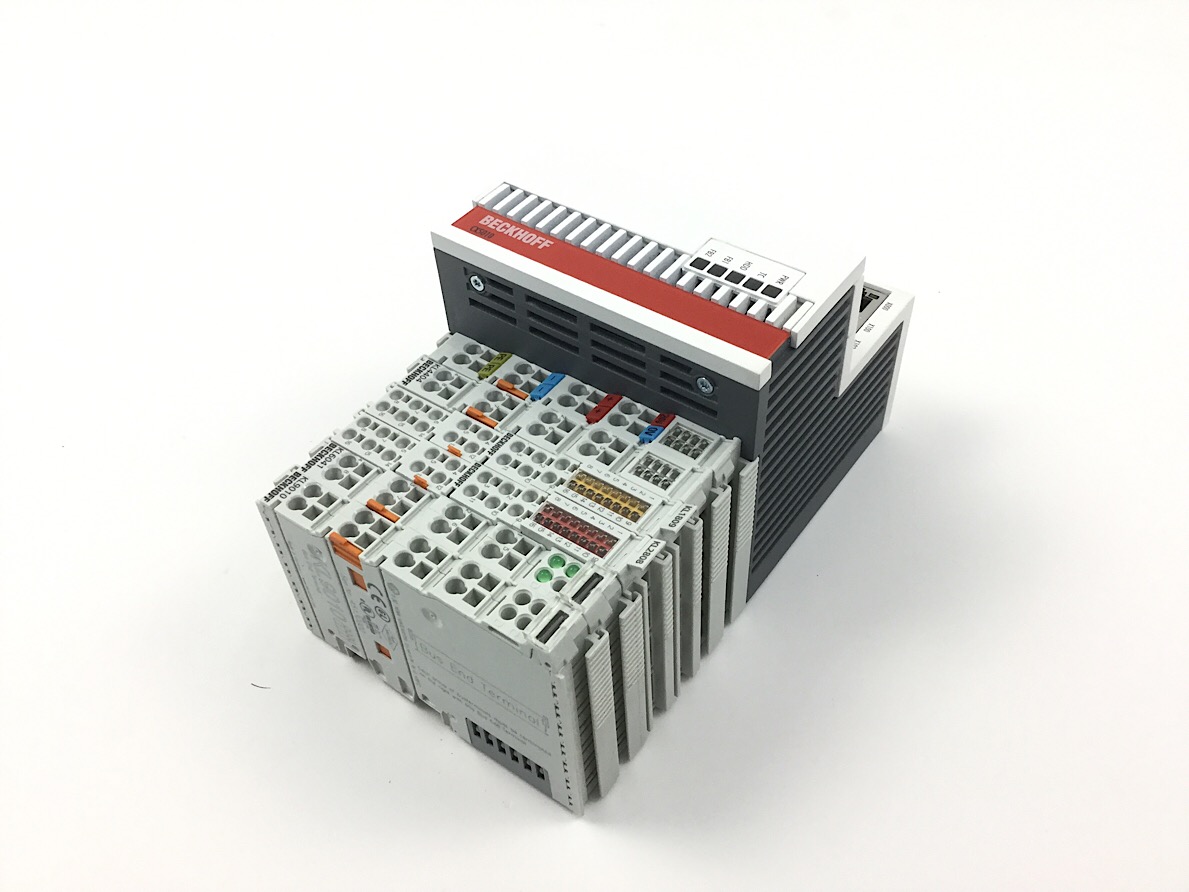 Beckhoff CX5010-1111 CPU Module mit 5 Module 1x KL4404, 1x KL1809, 1x ...