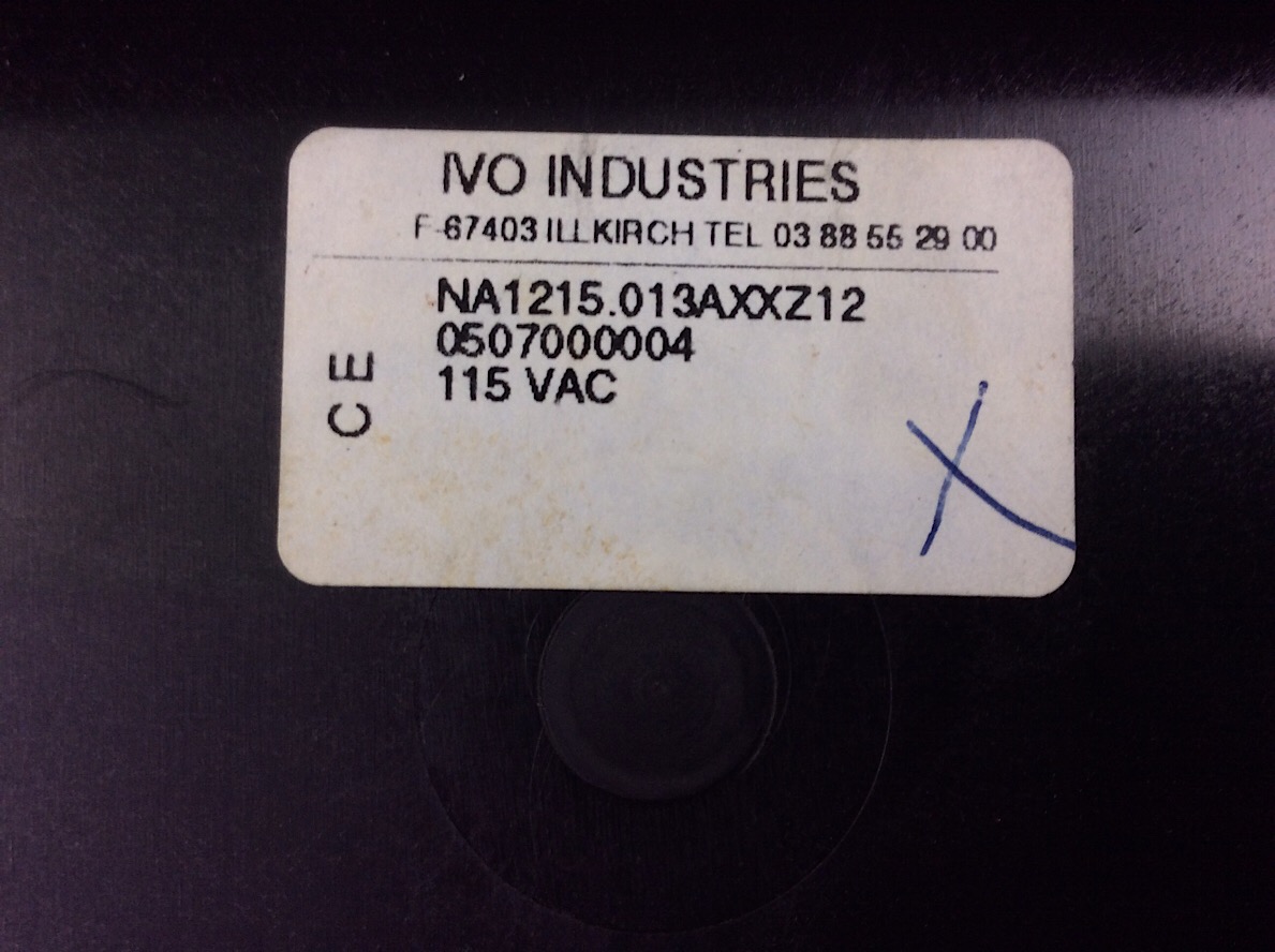 5x IVO Industries Counter NA1215.013AXXZ12 115VAC