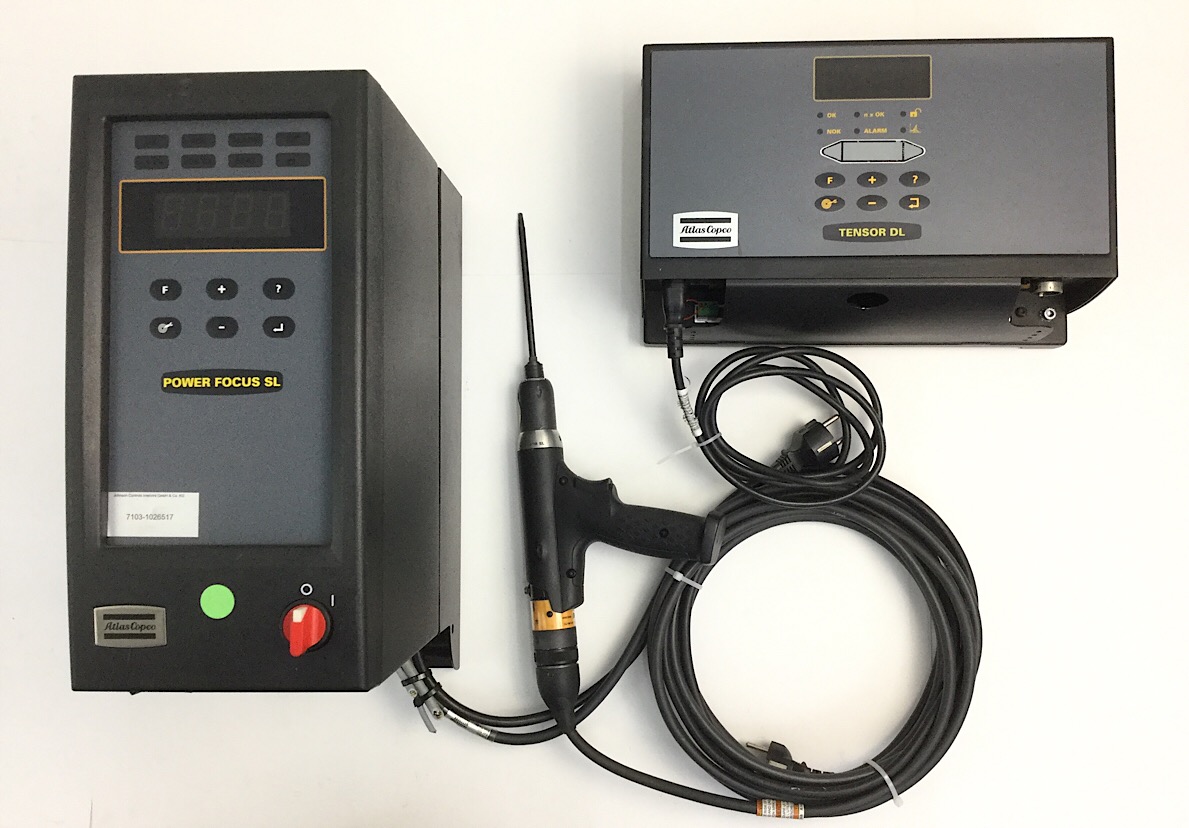 Set Atlas Copco 1x PF4002-C-HW, 1x D313-DL-ADVANCED, 1x ETP SL21-07-I06-PS