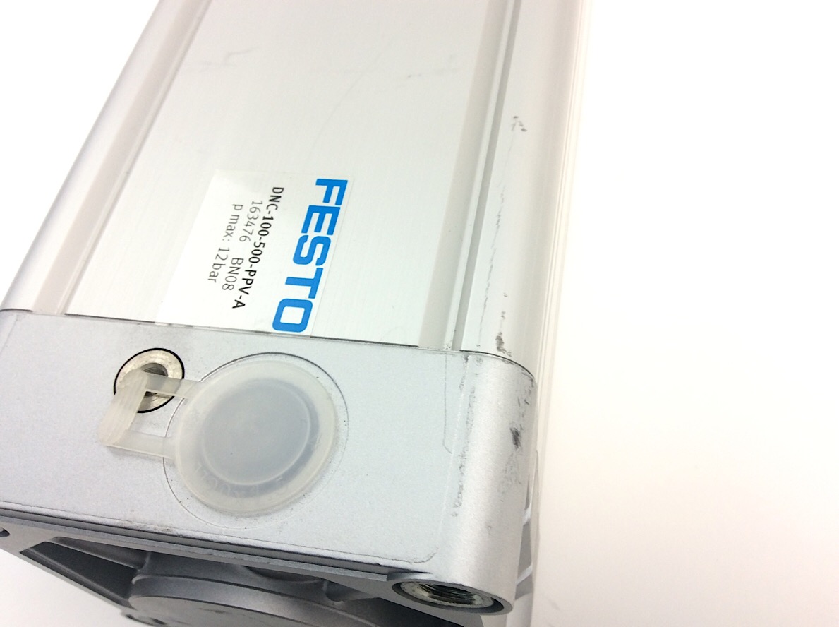 Festo Normzylinder DNC-100-500-PPV-A, max.12 bar