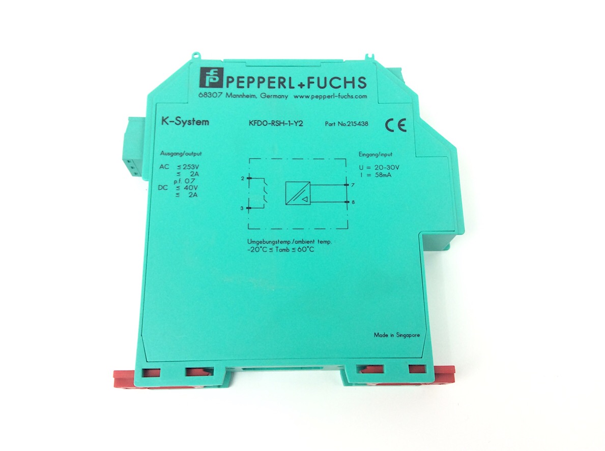 47x Pepperl+Fuchs K-System KFD0-RSH-1-Y2 40V 2A Trennschaltverstärker