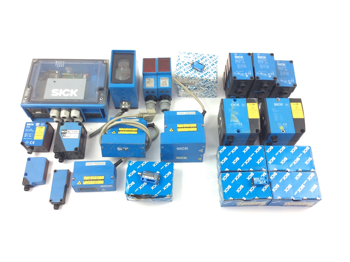 36er Set Sick Sensoren zB 1x WL45-R260, 2x WL36-R630