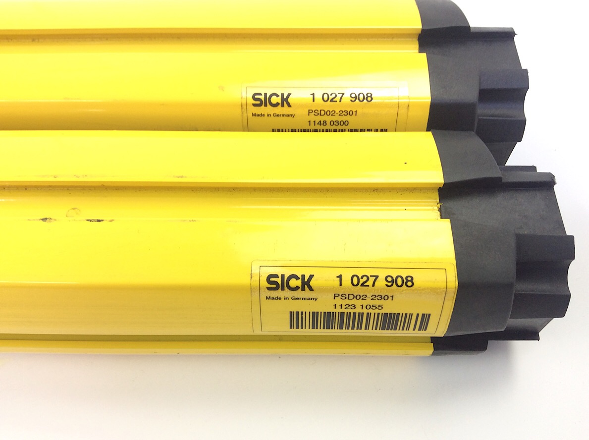 2x Sick Mehrstrahl-Sicherheitslichtschranken M4000 passive PSD02-2301
