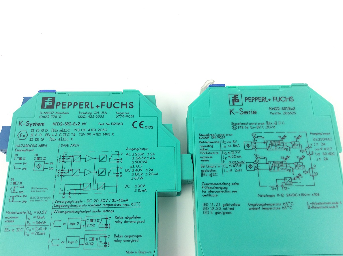 50er Set div Pepperl+Fuchs zB K-System KHA6-FSU-Ex1 Schaltverstärker