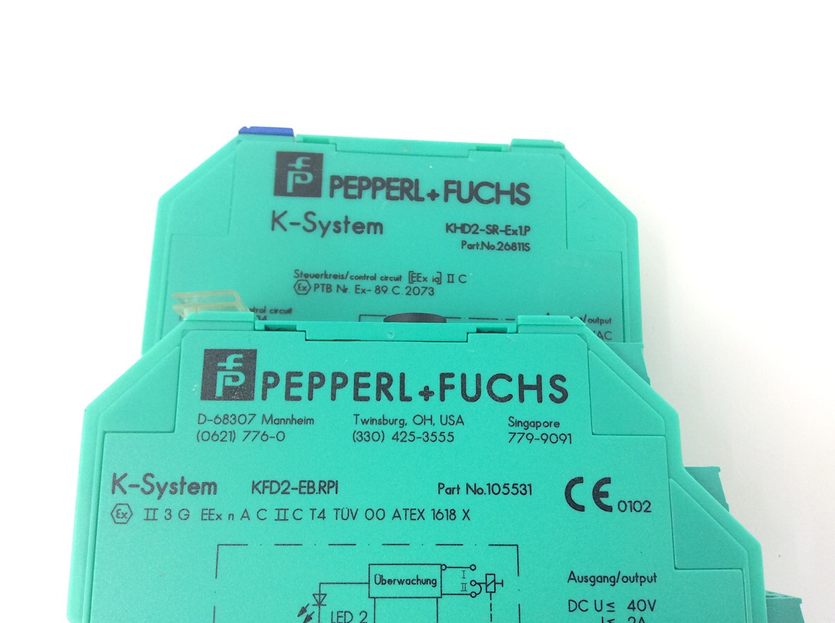 50er Set div Pepperl+Fuchs zB K-System KHA6-FSU-Ex1 Schaltverstärker