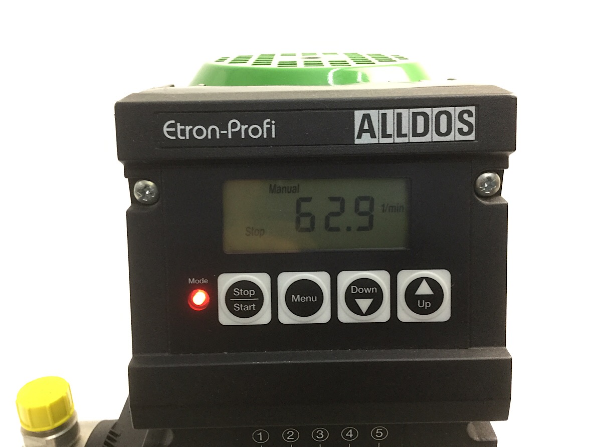 Alldos Etron-Profi 221-14 D01/R01/A99/V05 14I/h 10bar 50Hz Dosierpumpe