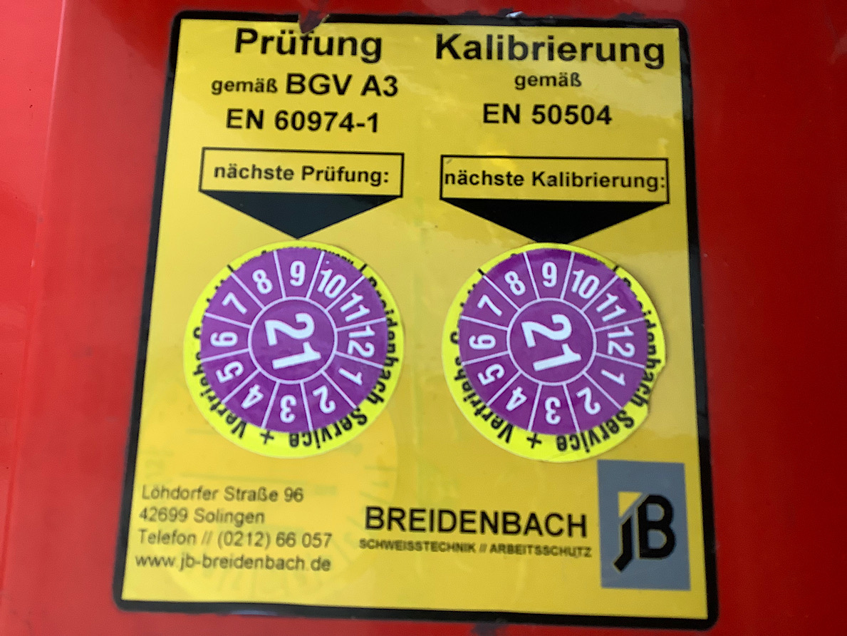 Set Fronius Schweißgerät TransPuls Synergic 4000, Netzkabel, Kühlgerät ...