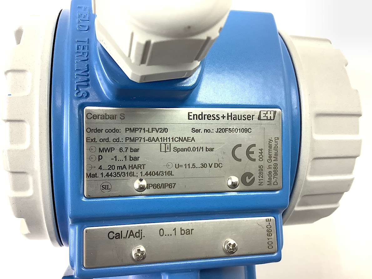 Endress+Hauser Drucktransmitter S PMP71-LFV2/0