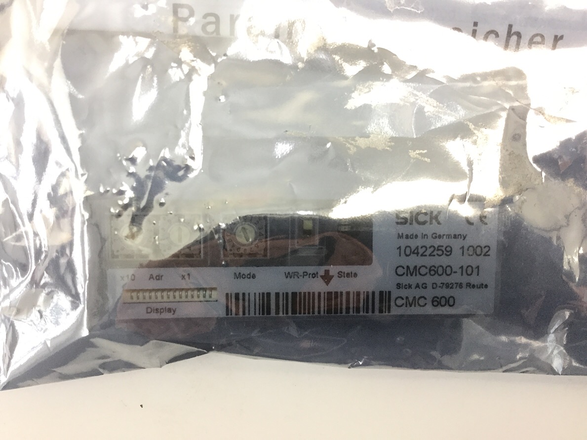 2x Sick CMC600-101 Parameter Speicher Speichermodul OVP