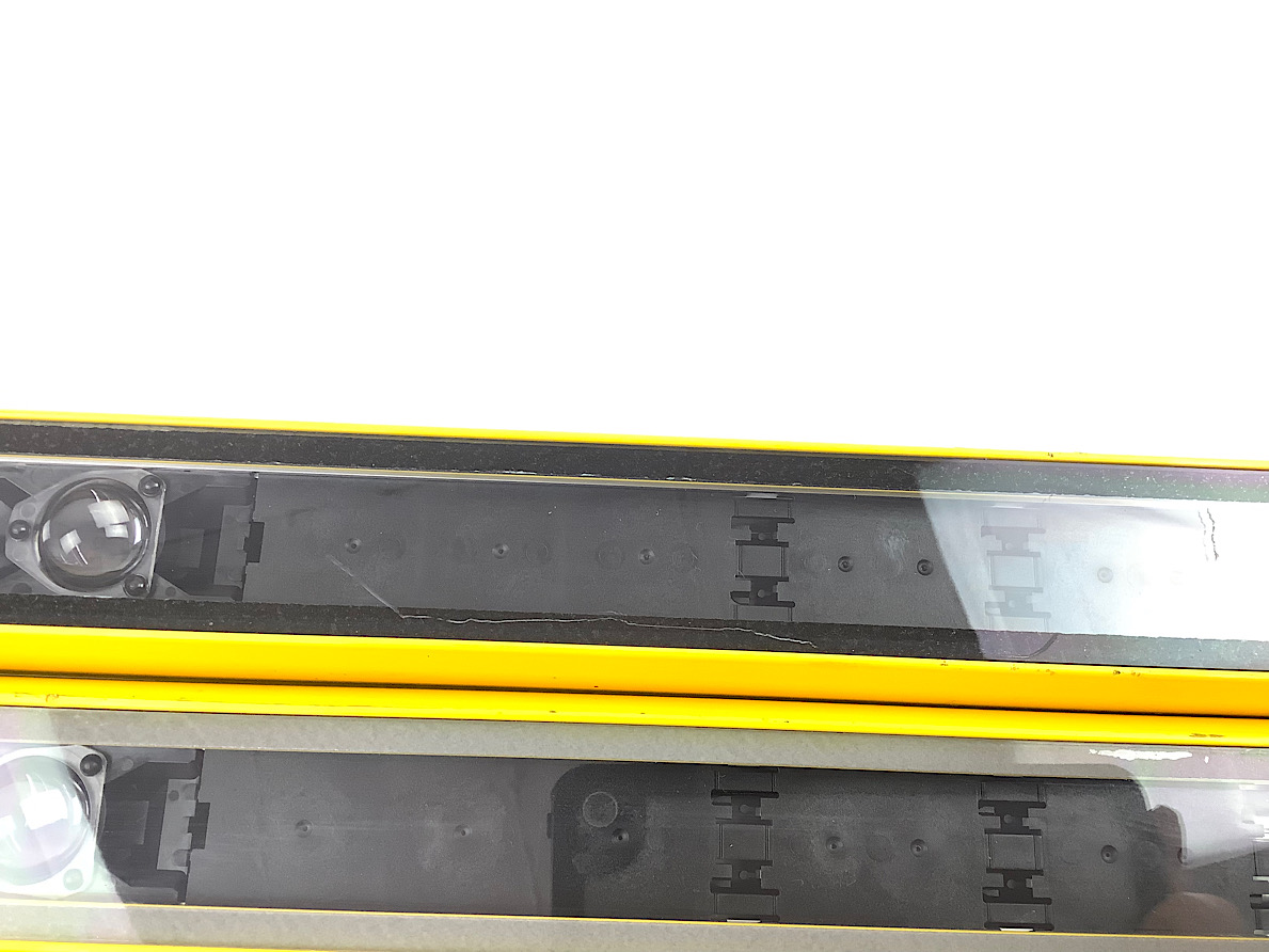 3x Sick Sicherheitslichtschranke PSD02-2301 M 4000 passiv mit Mängeln