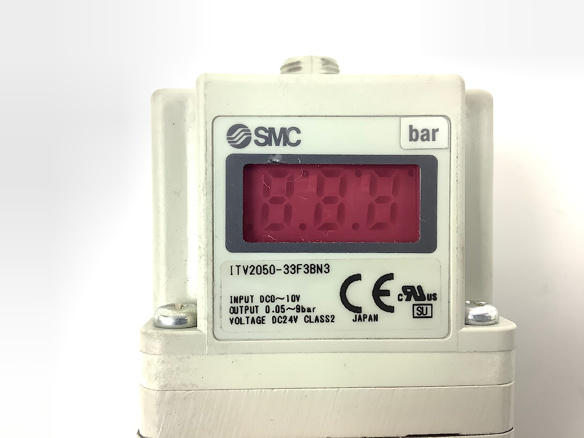 SMC ITV2050-33F3BN3 elektropneumatischer Regler, 0,05-9 bar