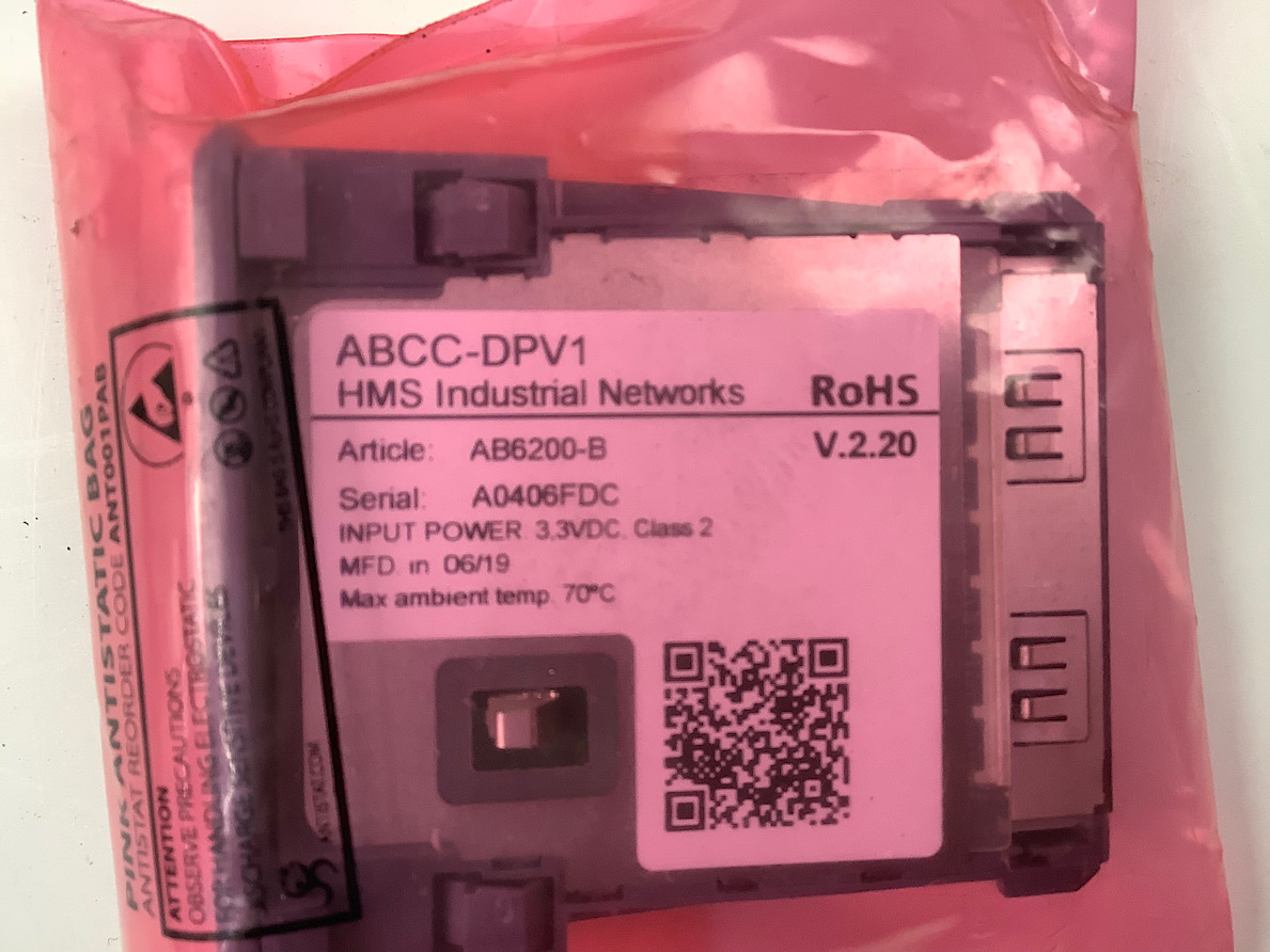 13x HMS Industrial Networks ABCC-DPV1, AB6200-B Adapter
