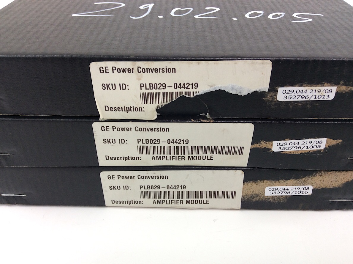 3x GE Power Conversion PLB029-044219 Verstärkermodul in OVP