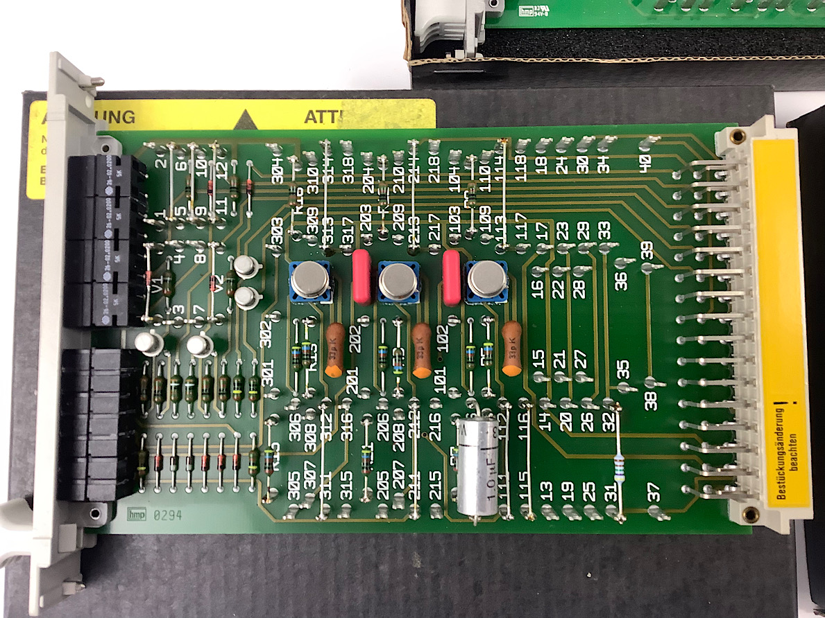 Set 3x Control Board Karte Platine 029. 044 219 AEG ALSTOM CO Amplifier ...