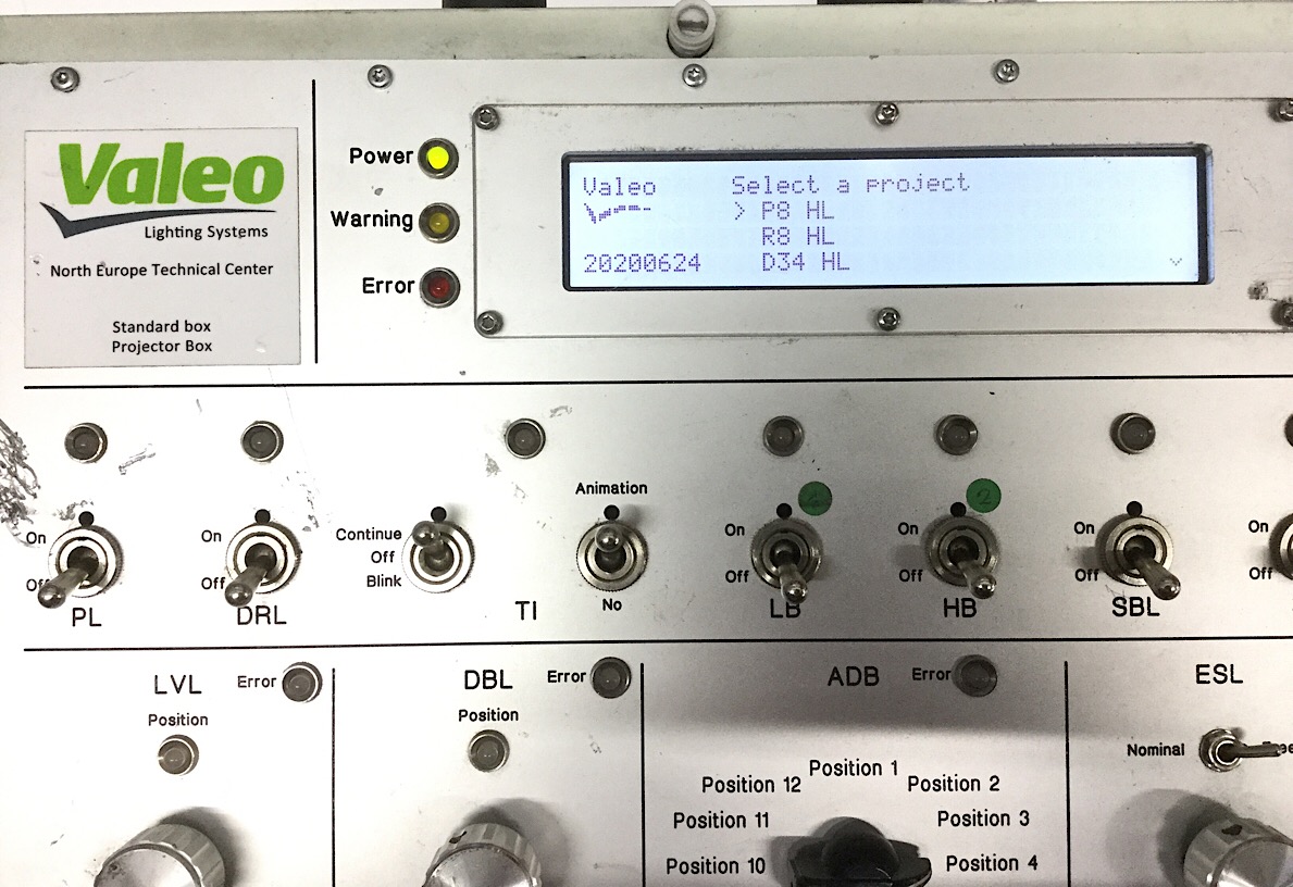 Valeo Lighting Systems Standard box Projector Box