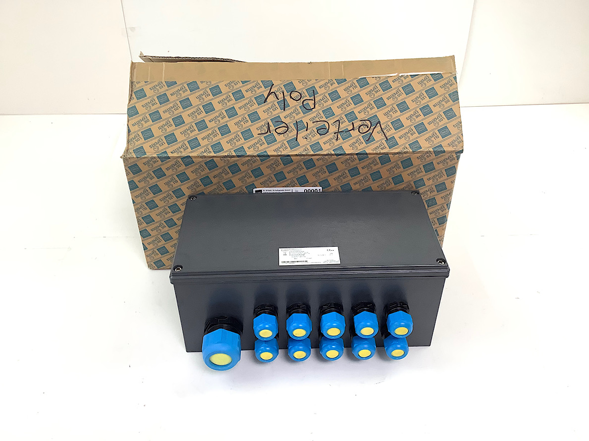 Stahl Terminal box Ex i 8146/2S73, PTB 01 ATEX 1016 in OVP