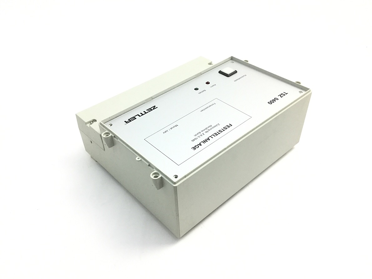 2x Zettler TSZ 0400 Türsteuerzentrale für Feststellanlagen