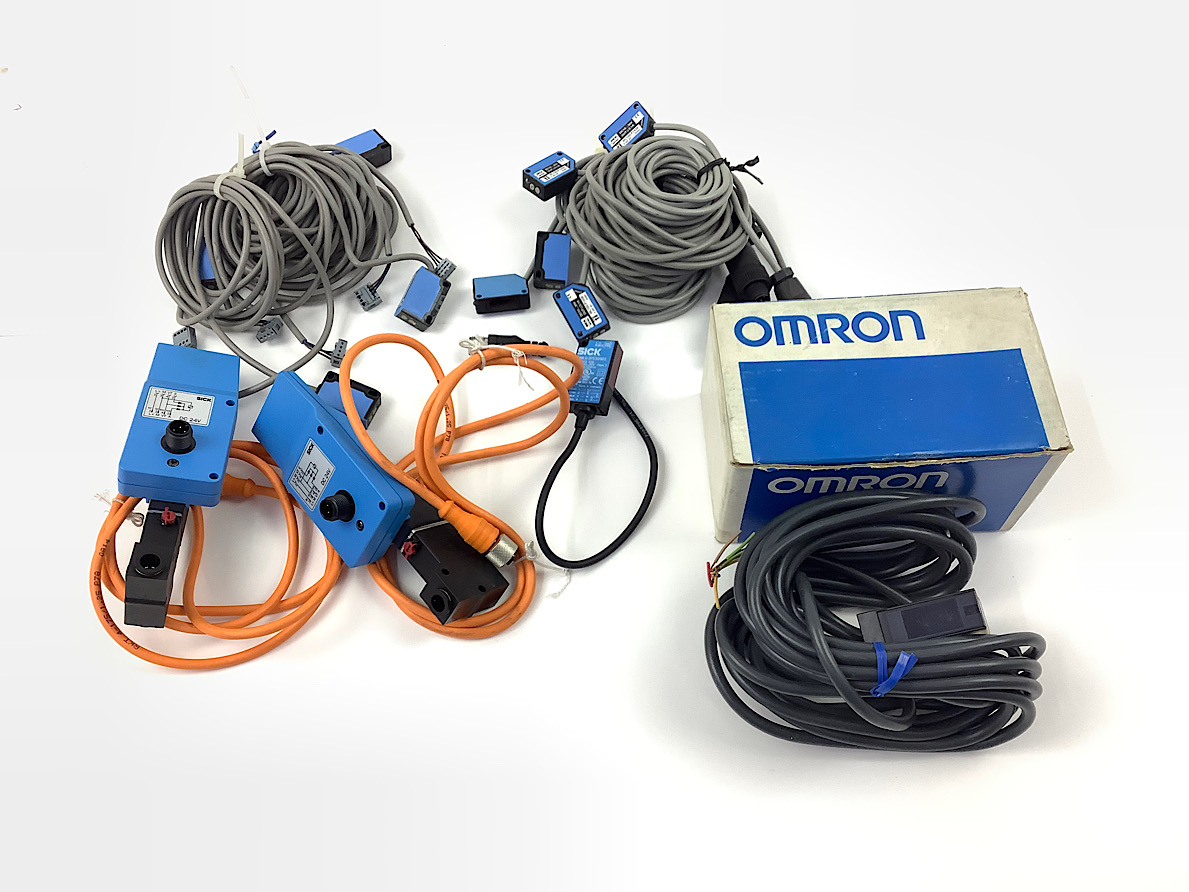 14er Set Sick/Omron Sensoren zB 5x WTB140-P132, 5x WL100-P1439