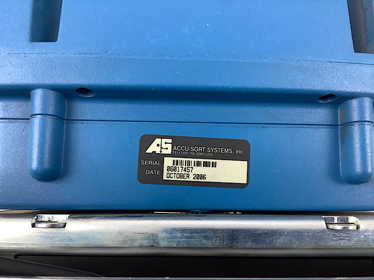 AS ACCU-SORT AXIOM Barcode Scanner 1L mit DC Power Supply PS-4024