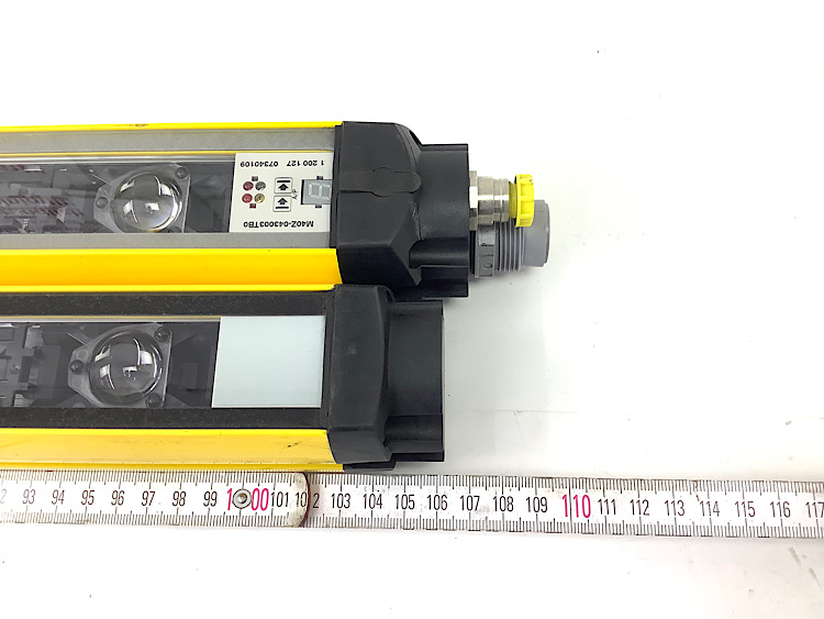 Set 2er SICK M4000 Lichtschranken M40Z-043003TB0 + Reflektor PSD02-2301 ...