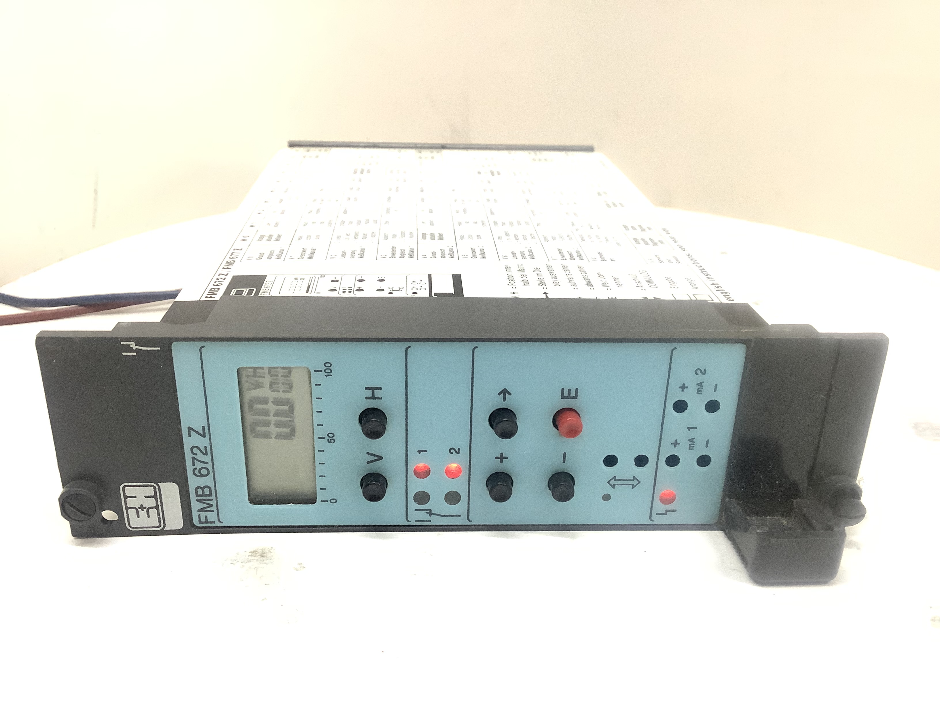 2x Endress+Hauser Mono-Ria FMB 672 Z Silometer