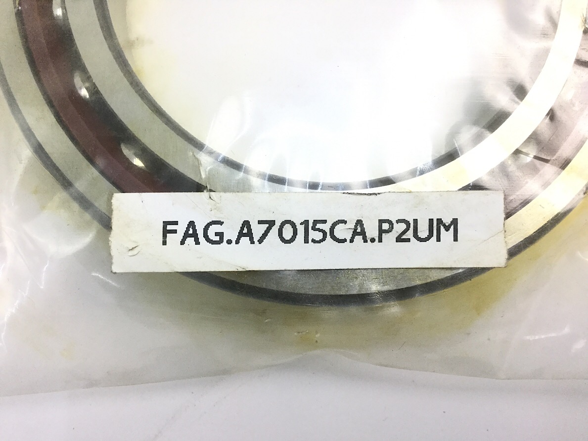 2x FAG A7015 A Spindellager Wälzlager