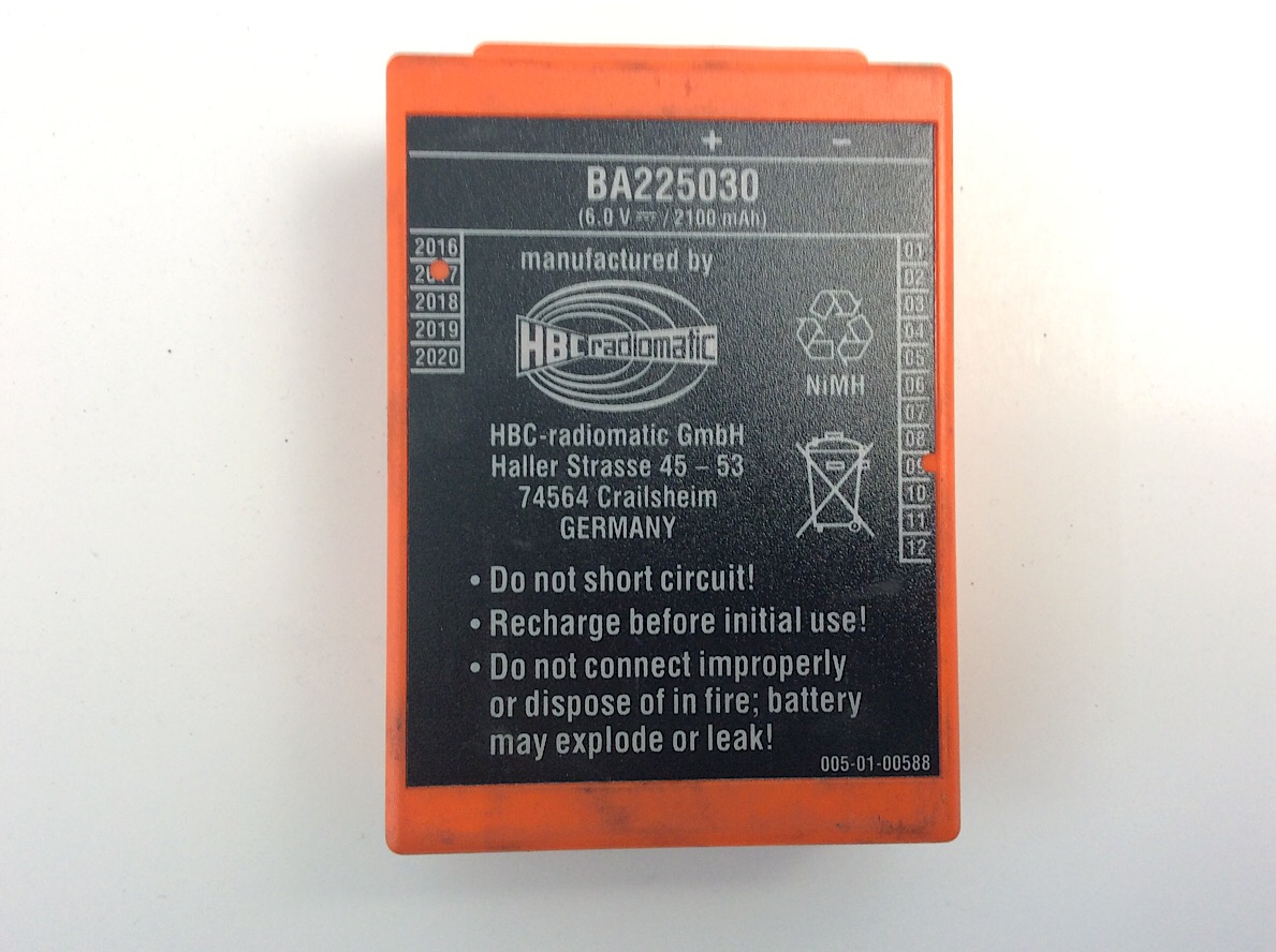 HBC Radiomatic Spectrum 1 524-16 03991/01 6VDC 433,100-434,750MHz mit Akku