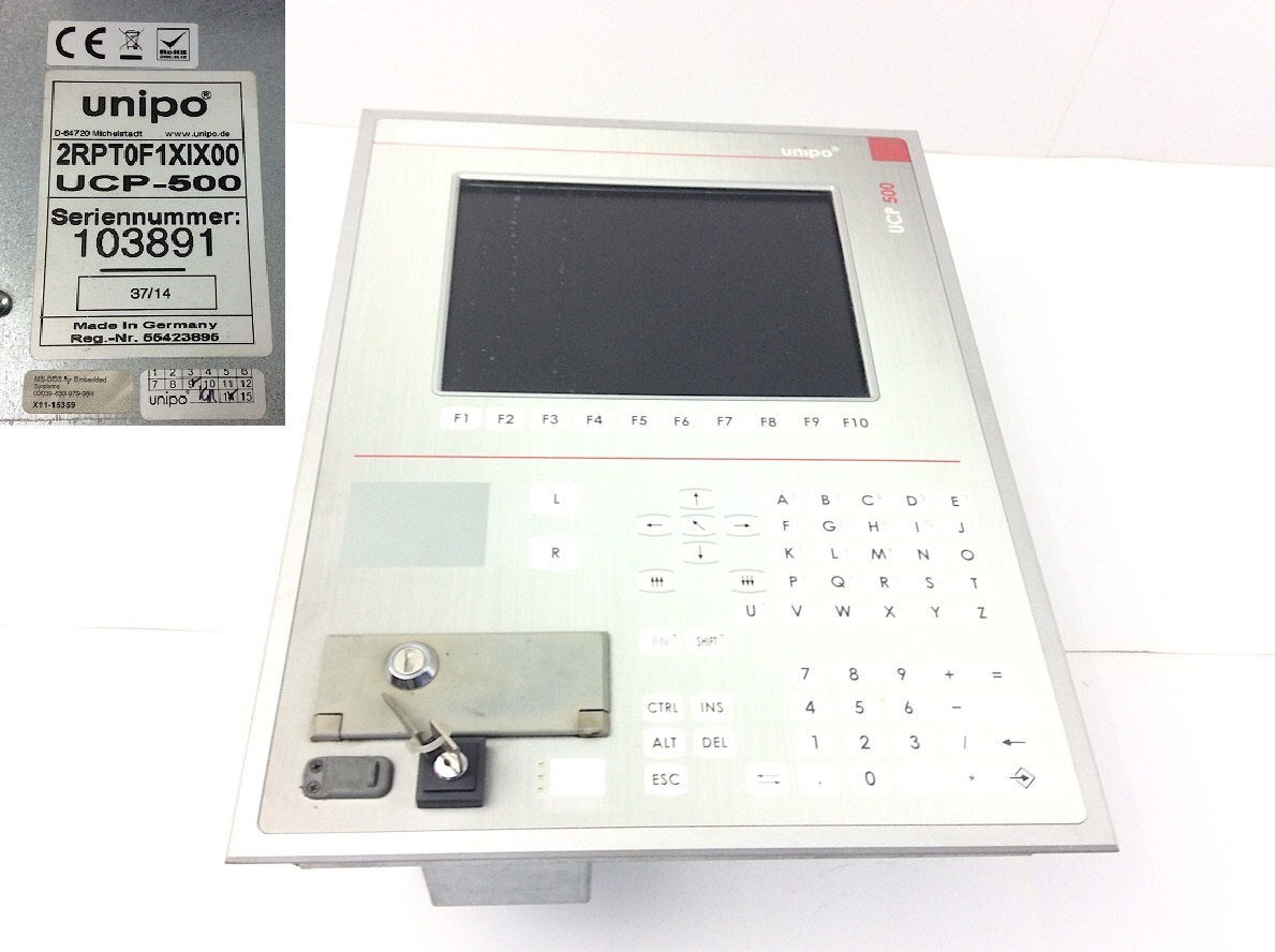 UNIPO UCP 500 Control Panel 2RPT0F1XIX00 Display mit leichten ...