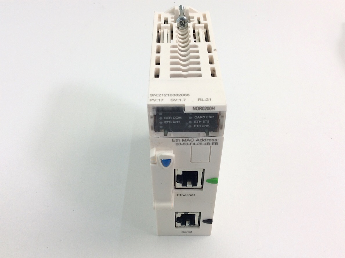 Schneider Electric Modicon BMX NOR0200H Harsh RTU, 1 ETH/1 Serial Ports