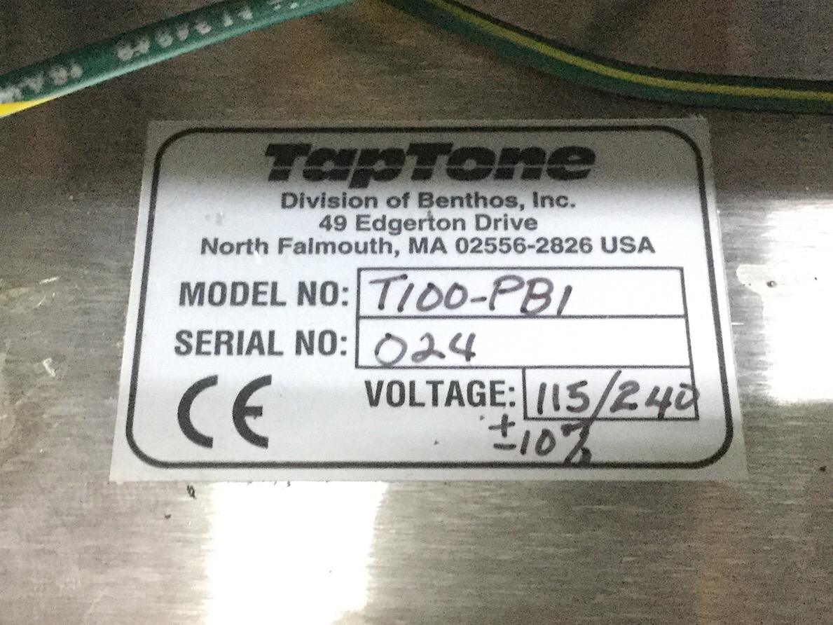 TapTone T100-PBI Montage-Bedienerschnittstellen Panel