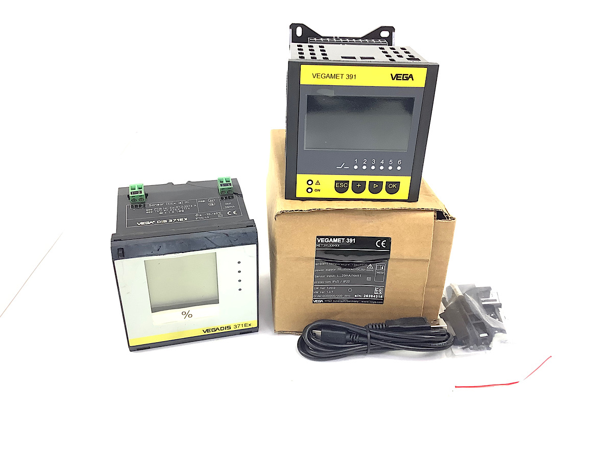 2er Set Vega Displays 1x DIS 371EX 1x MET391.XXHXX Controller und ...