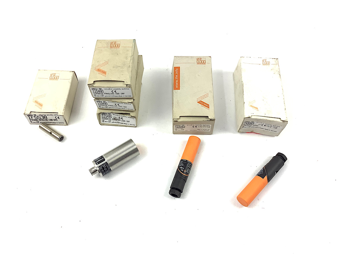 6er Set IFM Induktiver Sensor z.B. 3x II5490 IIA2010-FRKG/US-100-IRF ...