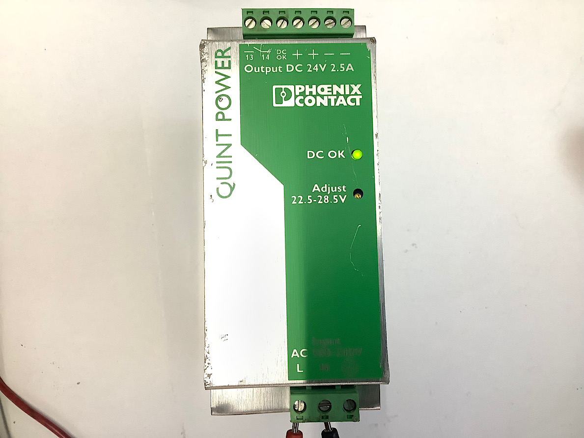 2x Phoenix Contact Qunit-PS-100-240AC/24DC/2,5 1x TRIO-PS/1AC/24VDC/20 Netzteil