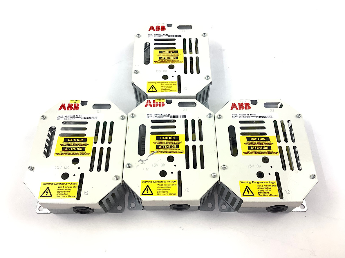 4x ABB ACS800 R2 TO R6