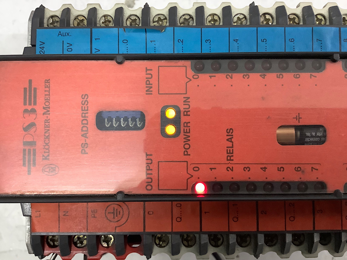 5x Klöckner- Moeller PS3-AC SPS Steuerung 24VDC 0,5A