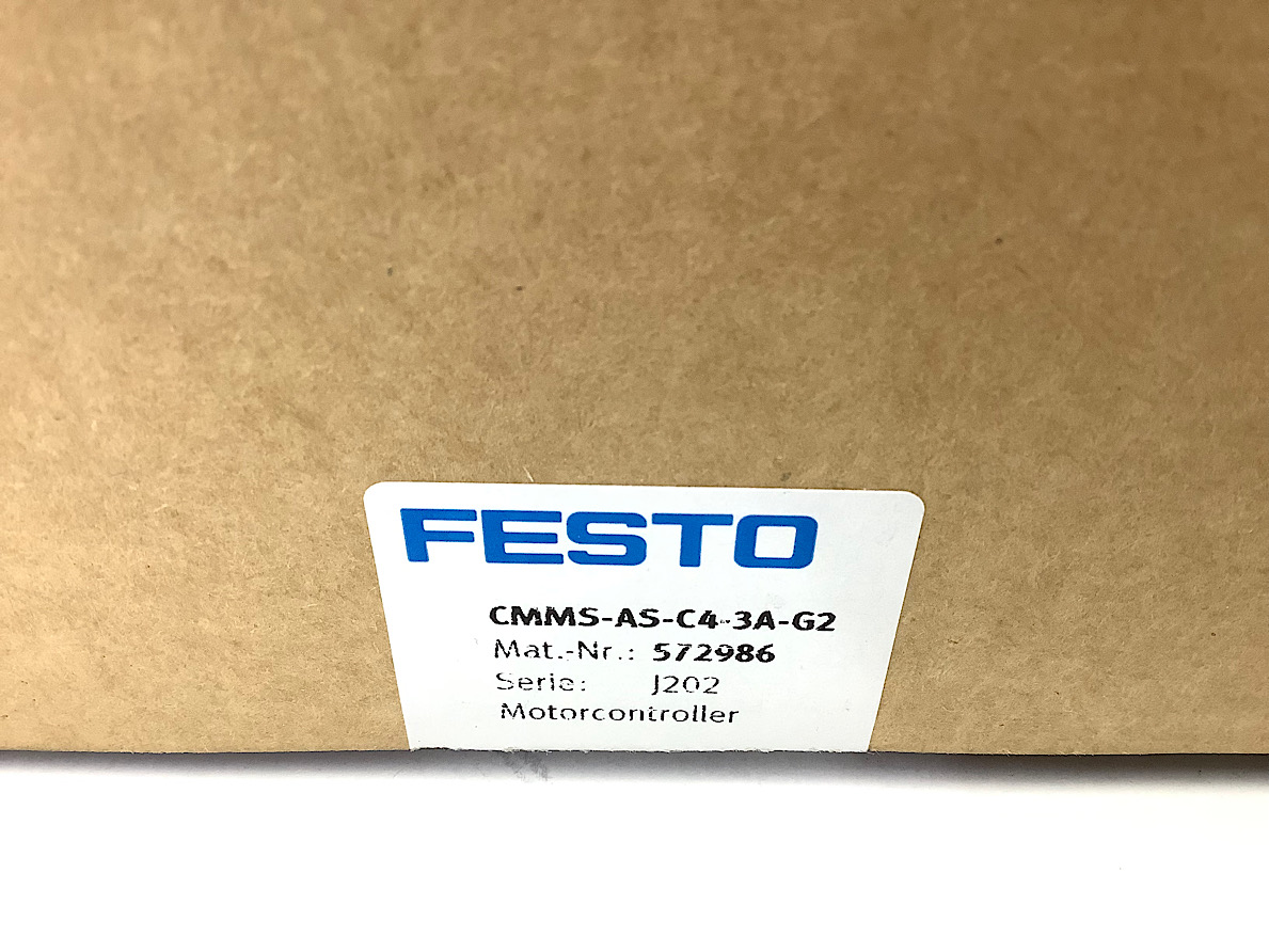 Festo CMMS-AS-C4-3A-G2 4A Servo Motor controller