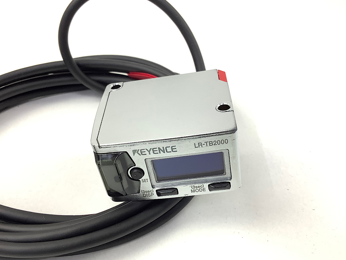 2x Keyence LR-TB2000 20-30VDC 50mA Laser Sensor