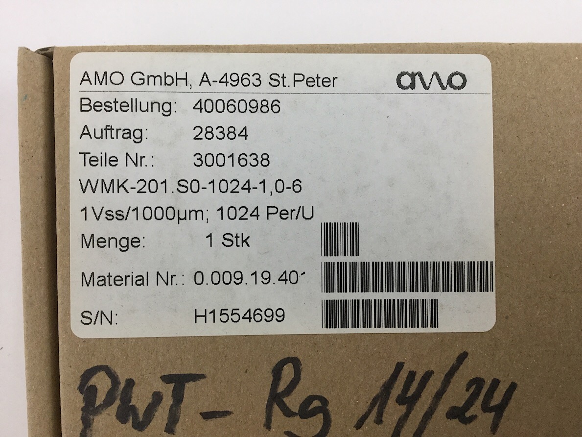 AMO WMK-201.S0-1024-1,0-6 Winkelmesssystem