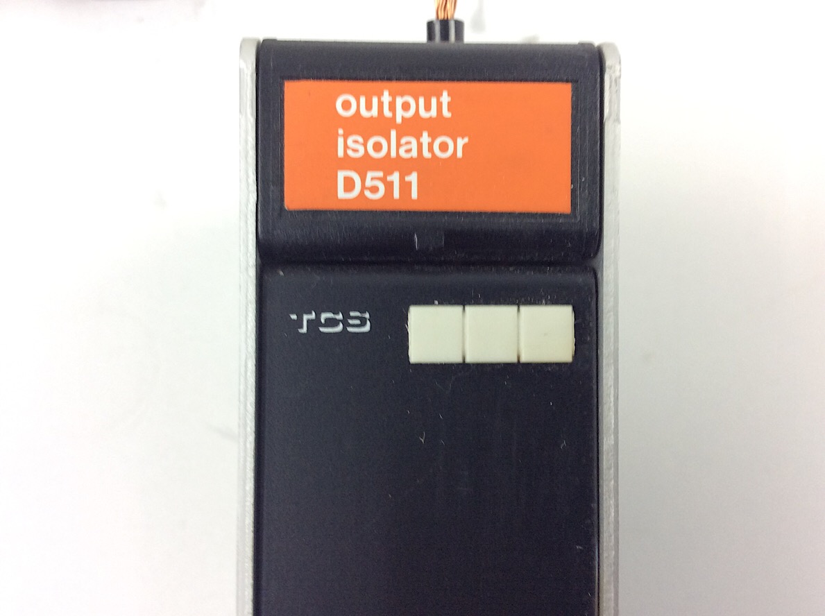 7er Set TCS D511 Output Isolator D511/I/HV/PS/DOWN/-