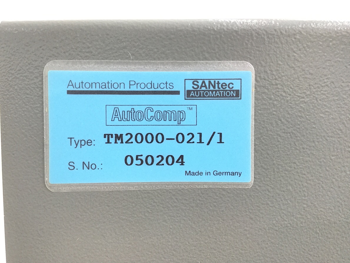 SANtec Automation TM2000-021/1 Interface Control