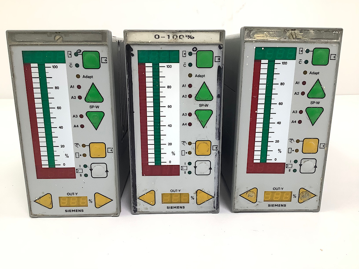 3er Set SIEMENS SIPART DR22 Controller PID Regler