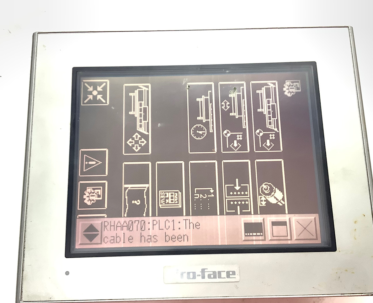 Pro-face Plc Kontroll MODEL 3280007-03 AGP3300-L1-D24