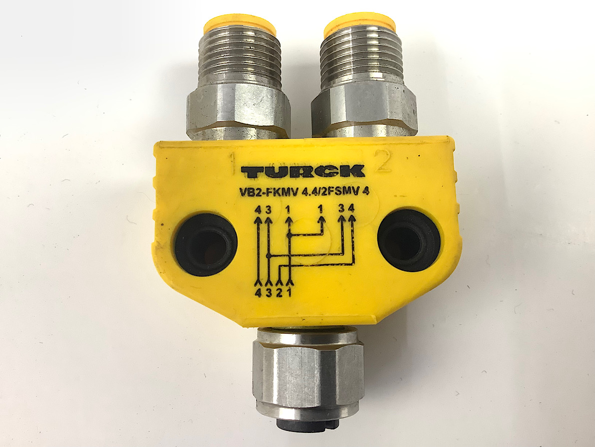 10x TURCK VB2-FKMV 4.4/2FSMV-4 Actuator und Sensor Splitter