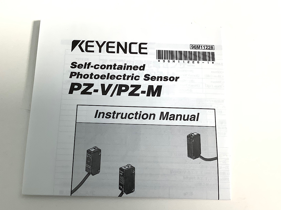 10x Keyence PZ-V12P 24V DC 100mA Photoelectric Sensor