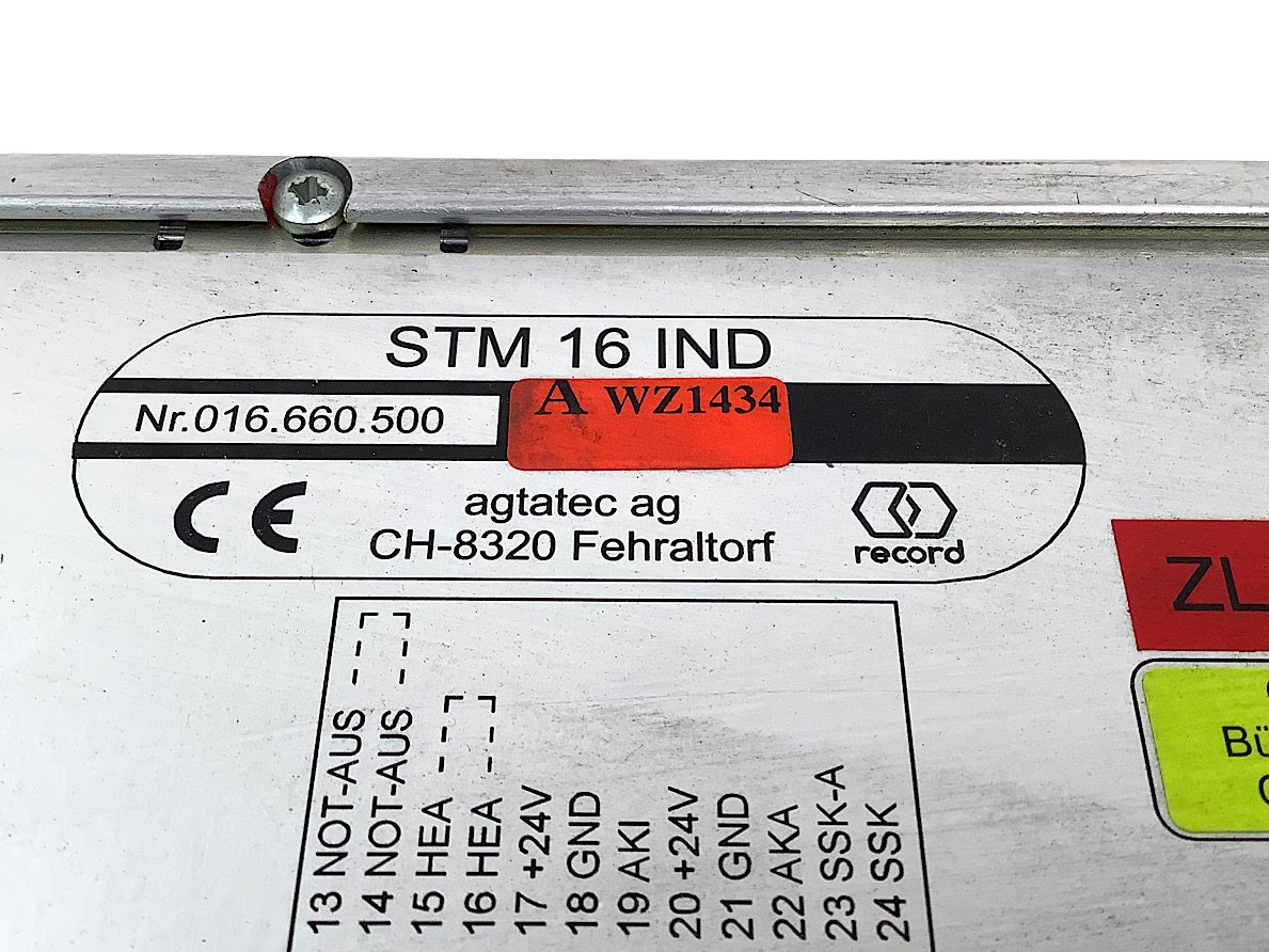 2x Agtatec STM 16 IND 115/230V 2A 50/60Hz Steuermodul