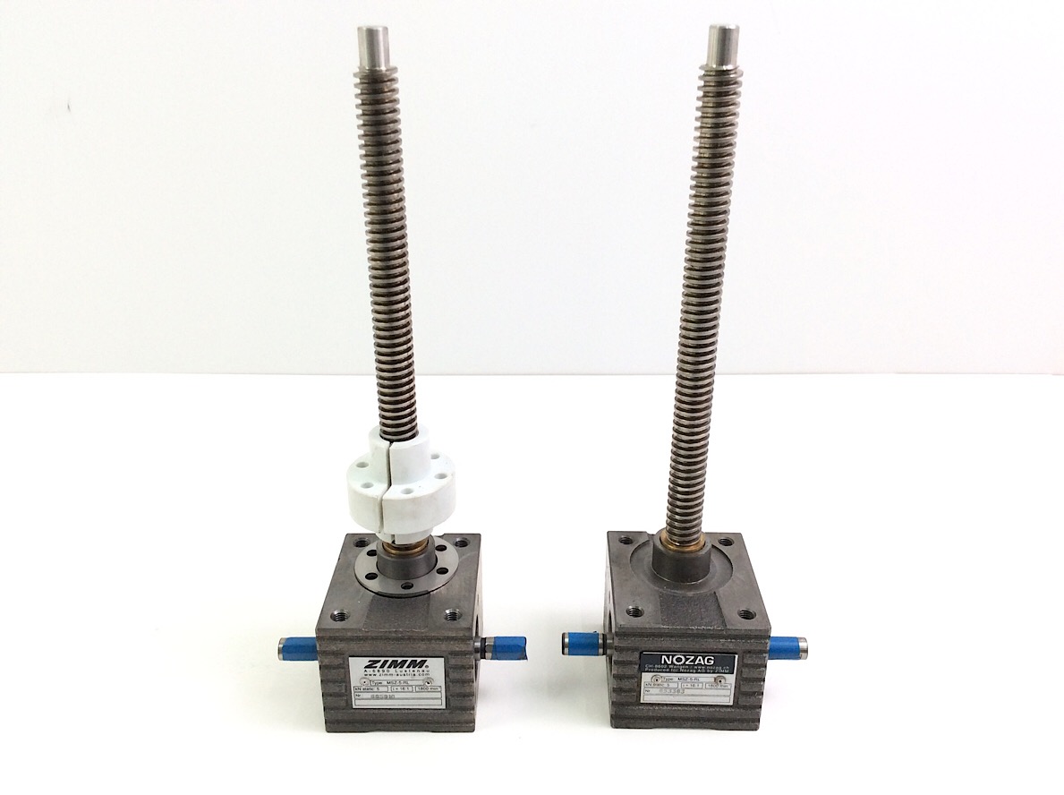 2er Set NOZAG / ZIMM Typ.:MSZ-5-RL kN Static:5 i=16:1 1800min ...