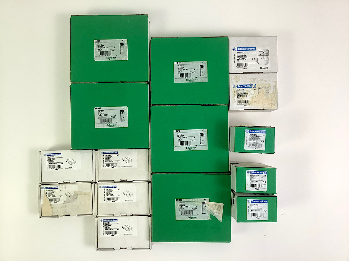 15er Set Div. Telemecanique Schneider Electric z.B LUB12 lemax:12A