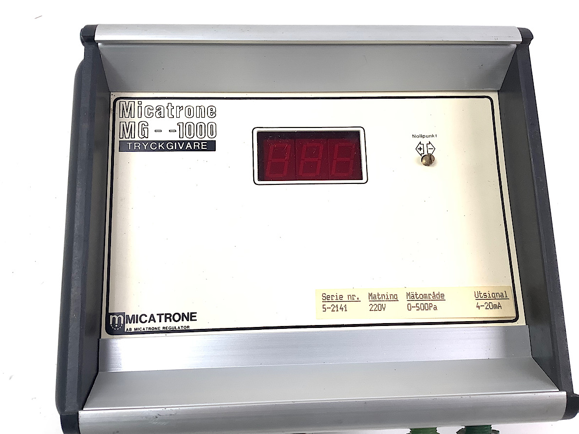 Micatrone MG-1000 D Druck Sender 220V 4-20mA